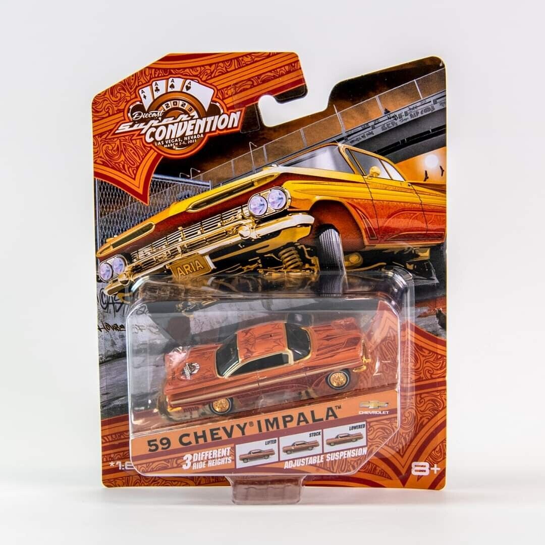 2023 Las Vegas Convention Maisto 1959 Lowrider Impala Case of 6| ToyFanaticsWholesale
