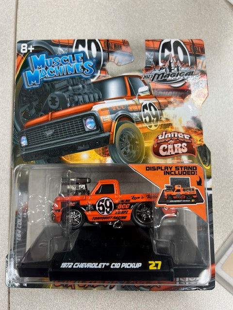 2023 Muscle Machines Magical Weekend of Cars Maisto 1972 C10 Chevy Tru ...